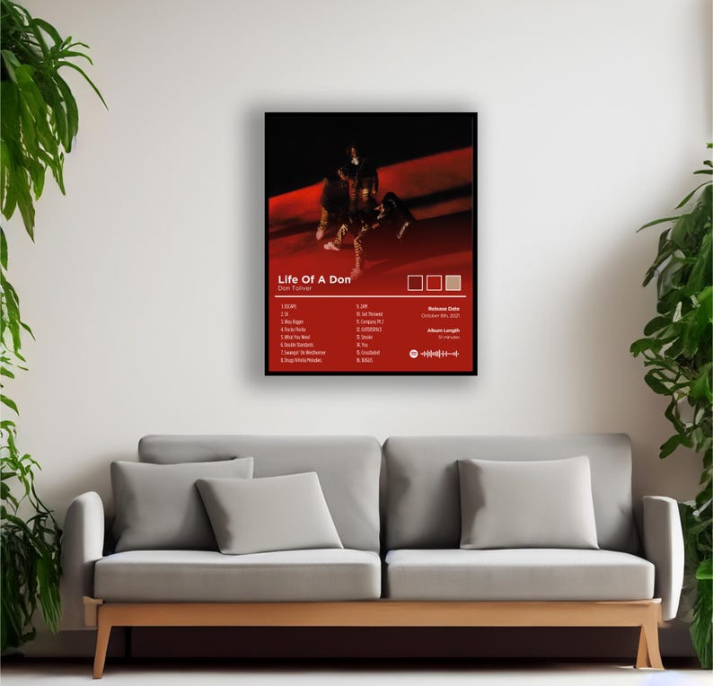 Life of A Don | Don Toliver | Album Cover Poster - Etsy