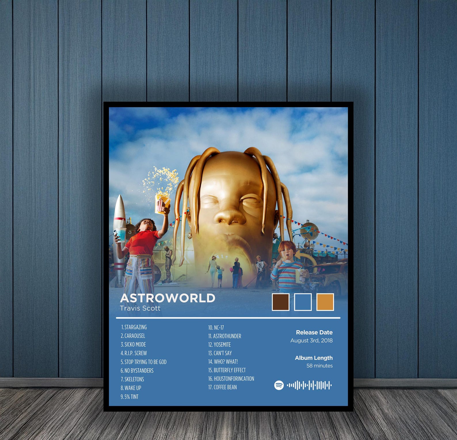 Astroworld | Travis Scott | Album Cover Poster - Etsy