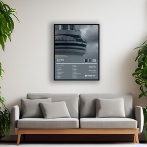 Views | Drake | Album Cover Poster - Etsy