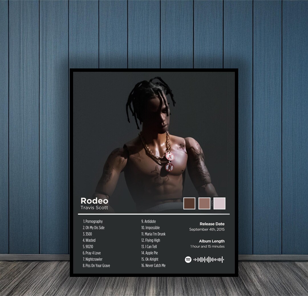 Rodeo | Travis Scott | Album Cover Poster - Etsy