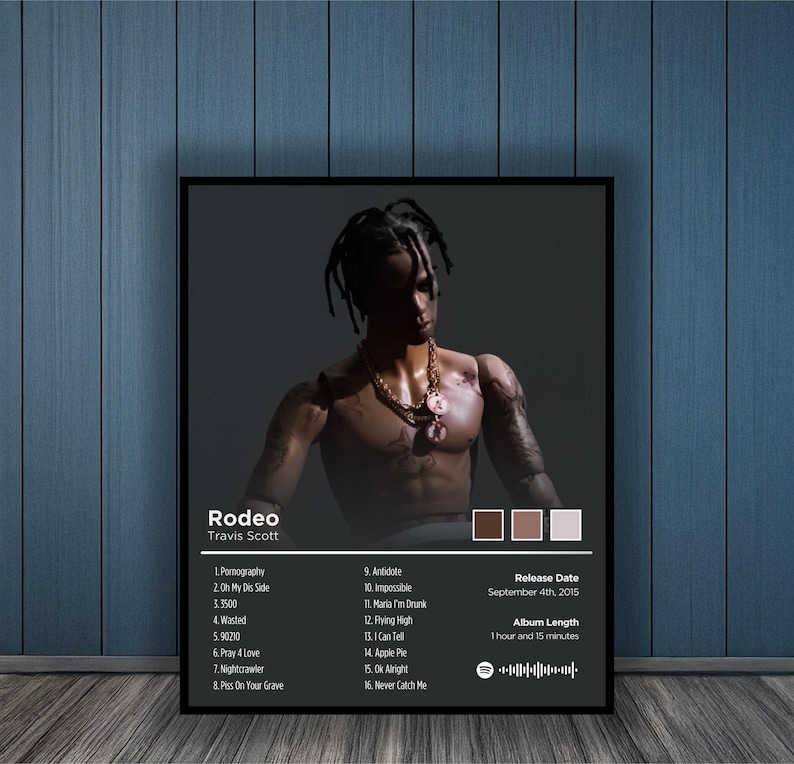 Rodeo | Travis Scott | Album Cover Poster - Etsy