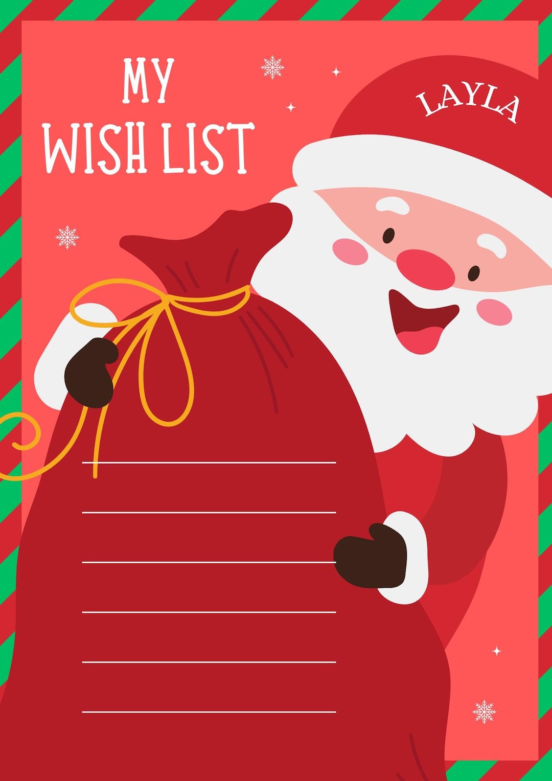 Christmas Wish List/ My Wish List/ My Christmas Wish List/ My Christmas ...