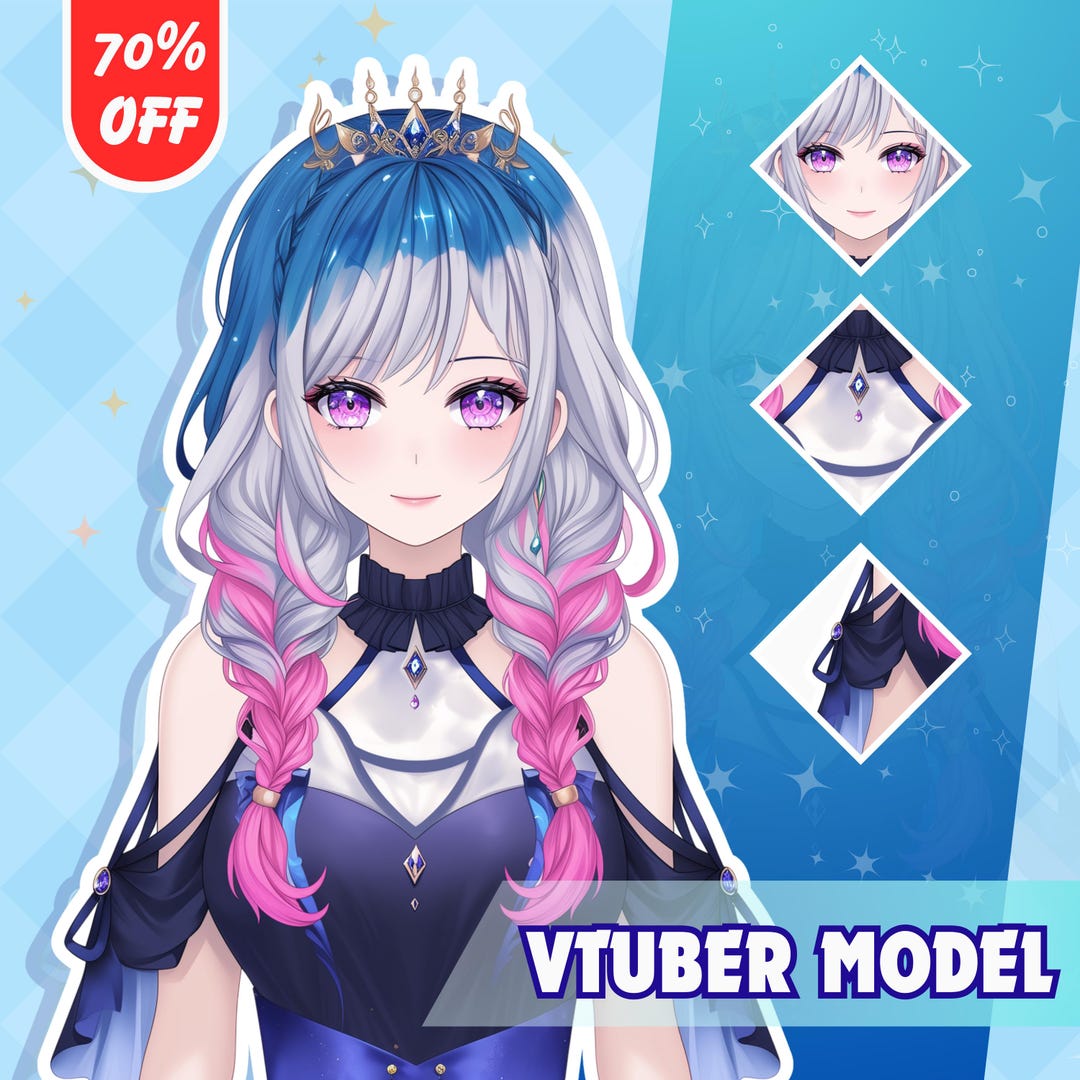 Custom Live2d Model, Vtuber Model, Vtuber Asset, Vtuber Commission ...