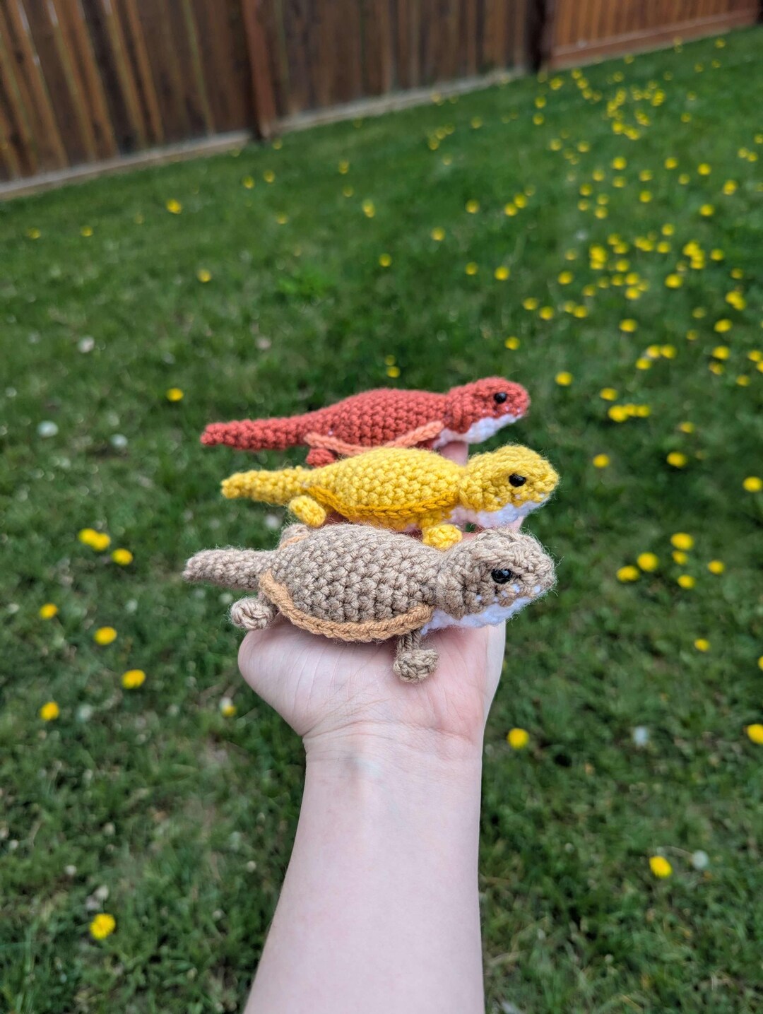 Crochet Bearded Dragon - Mini Sized - Keychains Available - Etsy