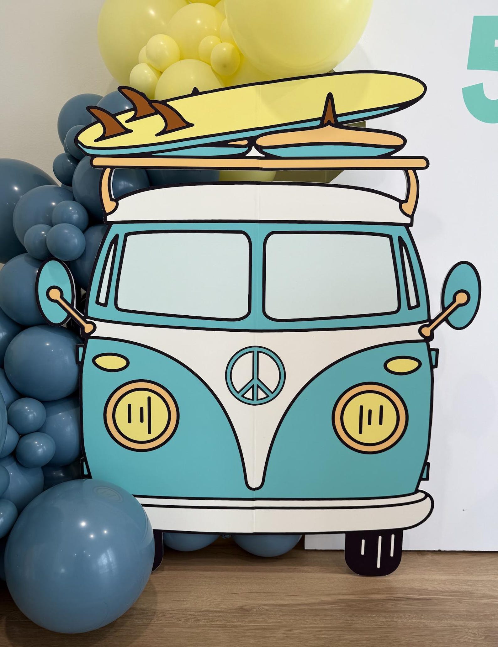 Vintage Surf Van Print: Retro Beach Bus Art (digital Download) - Etsy