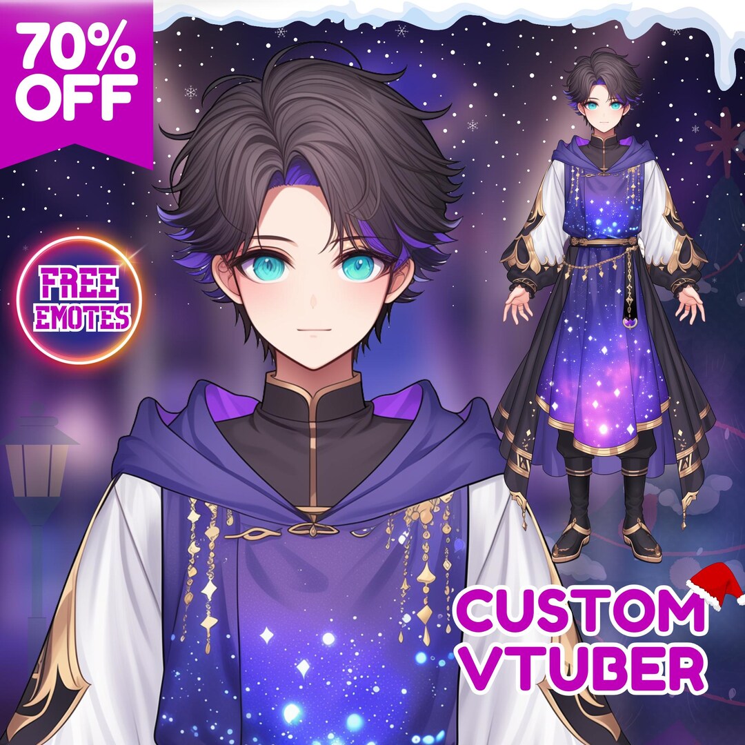 Custom Live2d Vtuber Model, Vtuber Assets, Live2 Model Commission ...