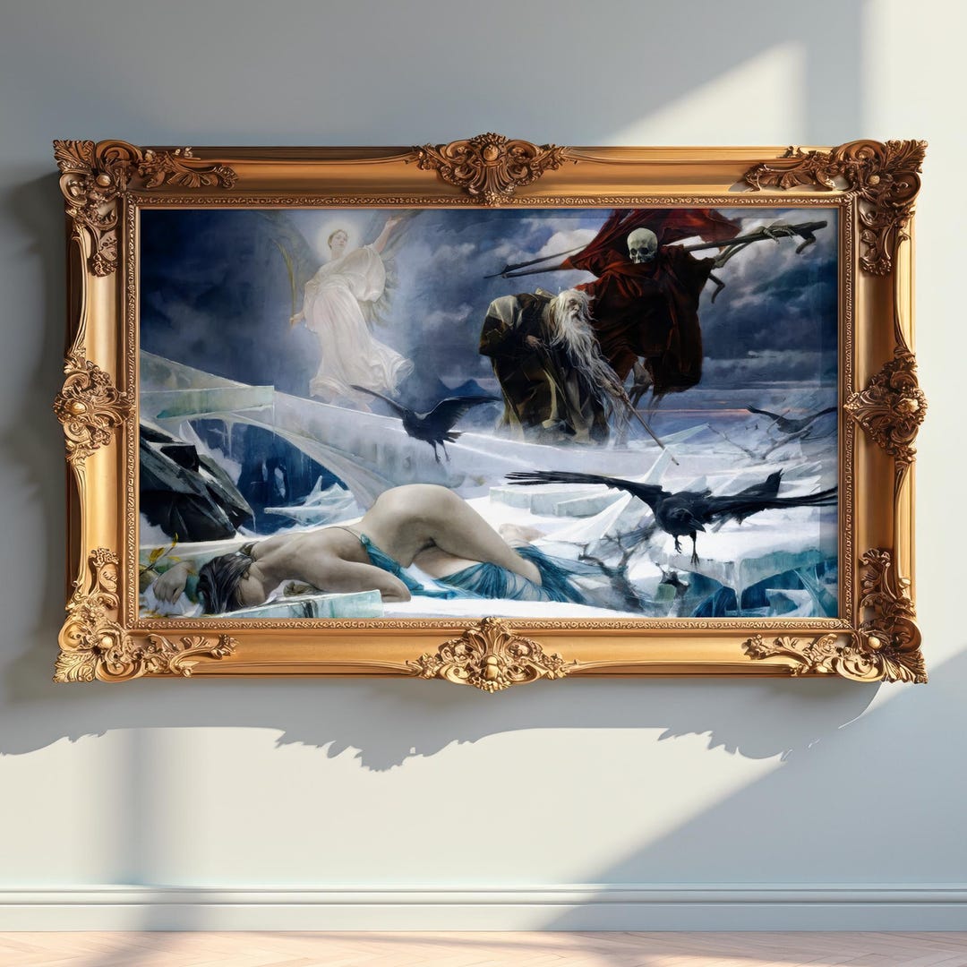 Adolf HIRÉMY-HIRSCHL - Ahasuerus at the End of the World - High Quality ...