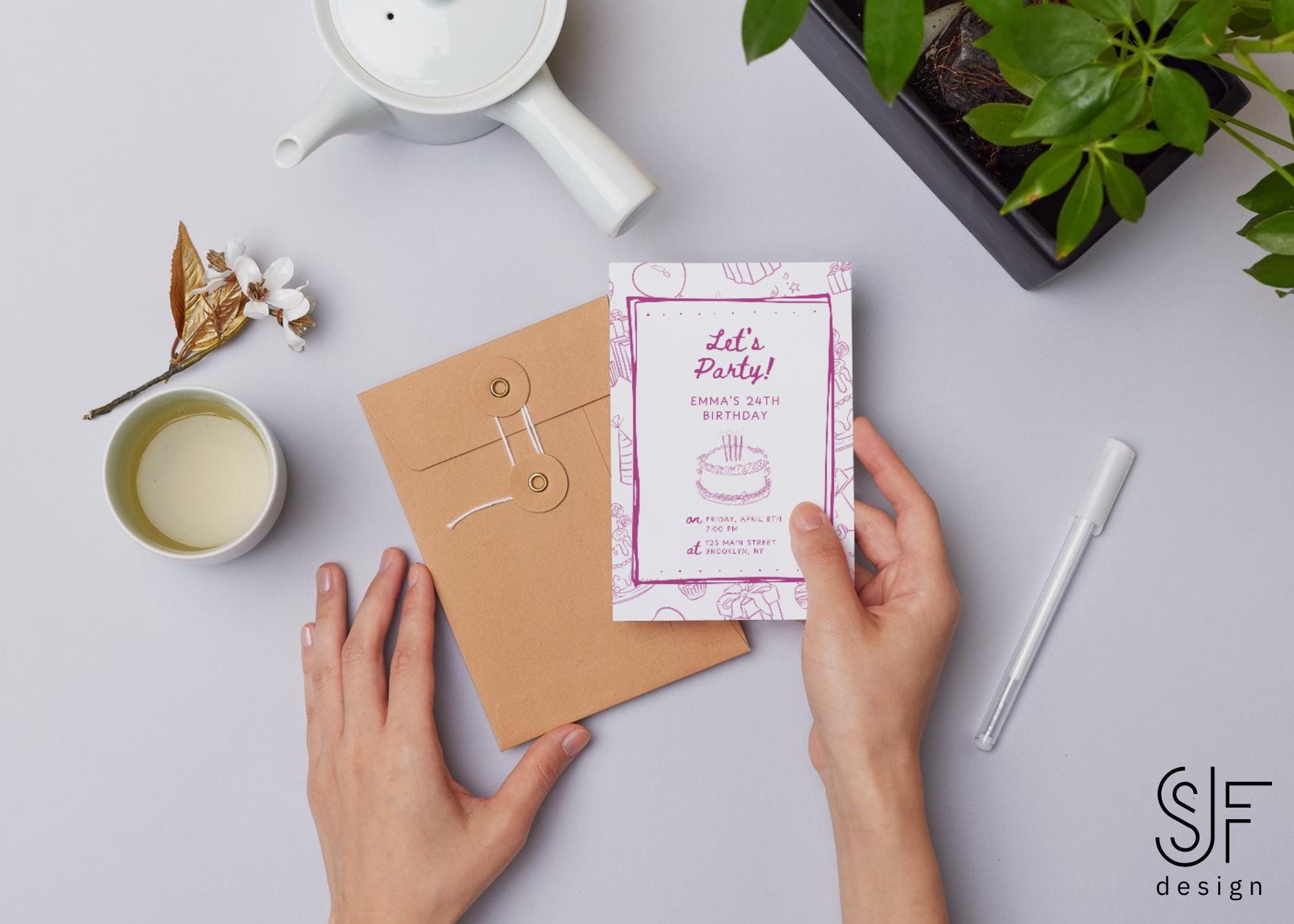 Birthday Party Invitation - Etsy