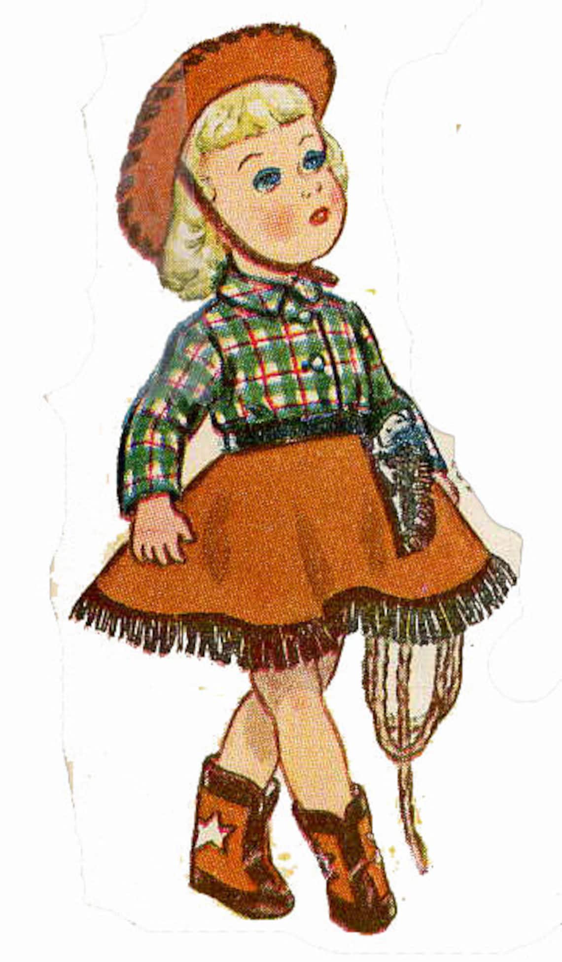 Doll Clothes PATTERN for Toni Walker Sweet Sue Revlon Dollikin | Etsy