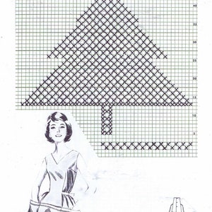 Chicken Scratch Cross Stitch PATTERN for Gingham Checked Fabric Borders ...