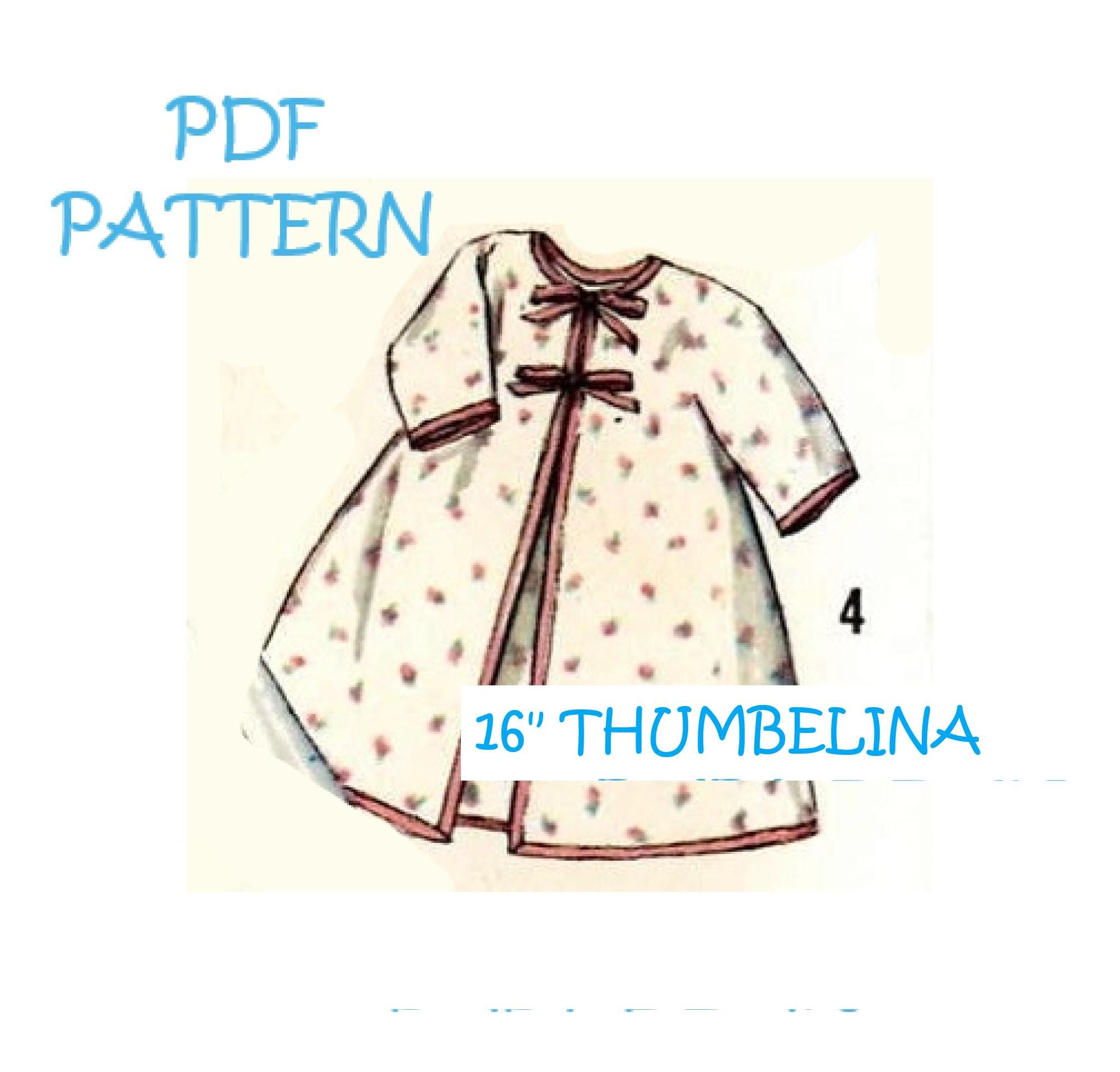 Retro Doll Outfit Patterns - Create Adorable Vintage Styles for 16 ...