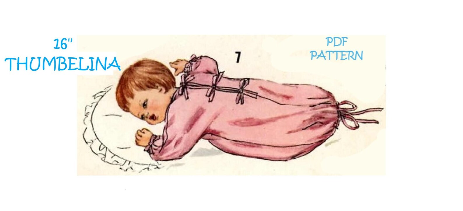 Retro Doll Outfit Patterns - Create Adorable Vintage Styles for 16 ...
