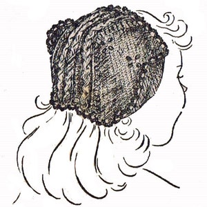 1940's Dutch Hat PATTERN Taken From 1948 Workbasket Knit With Crochet ...