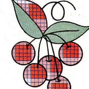 Applique Fruit for Dish Towels 7184 Digital Hand Embroidery Fruit ...