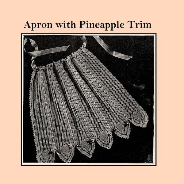 Apron Border Pattern - Etsy