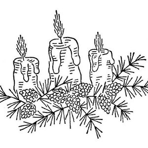 Vintage Hand Embroidery PATTERN Lot of 101 Christmas Designs Instant ...