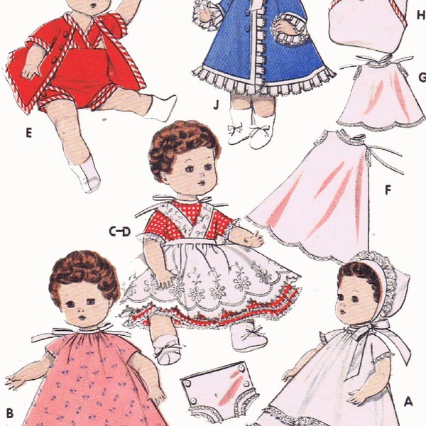8 Inch Baby Doll Pattern - Etsy