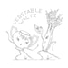 Hand Embroidery 260 Animated Dancing Vegetables for Dish Towels ...