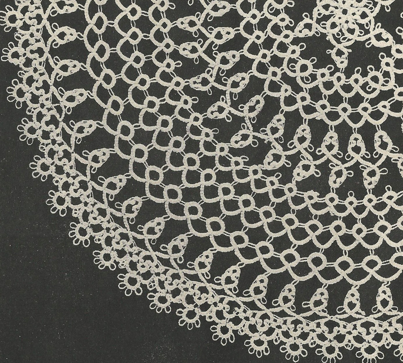 Snowflake Doily Tatting PATTERN From a 1956 Workbasket a 10.5 Inch ...