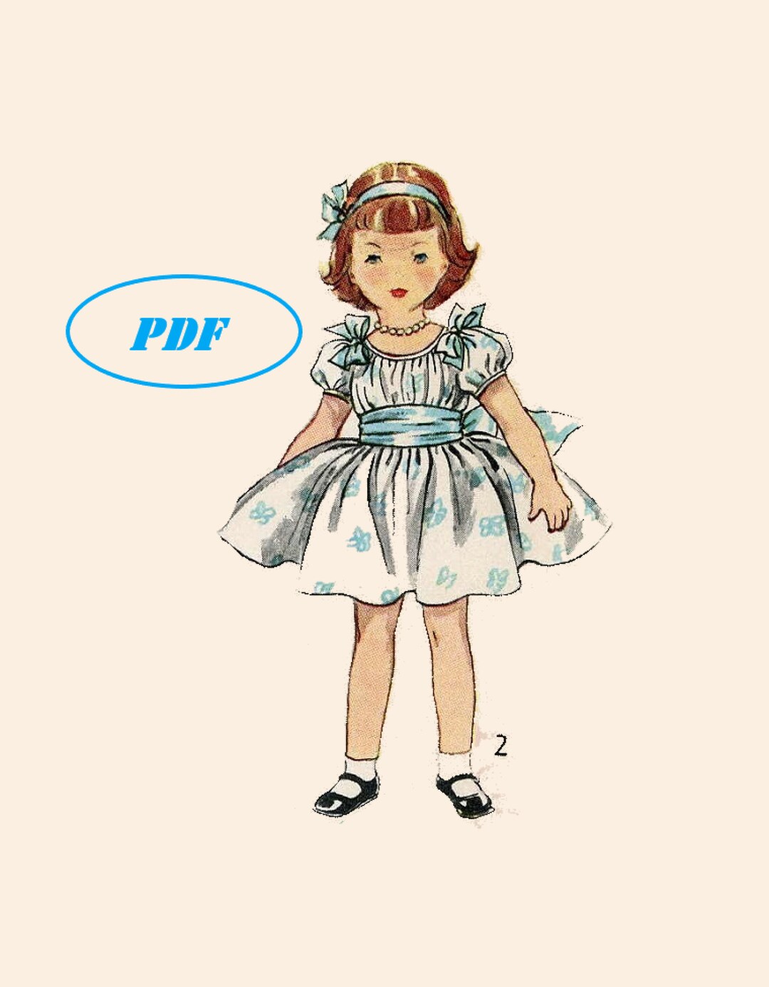 Vintage Doll Clothes Pattern 4128 for 16" Toni Sweet Sue Missy Harriet ...