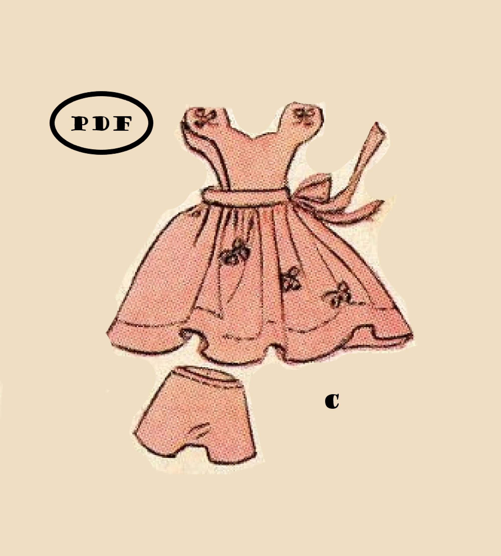 Doll Clothes Pattern 1717 for 18" Maggie Alice Wendy Kathy Annabelle ...