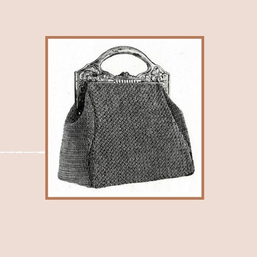 Digital Crochet Pattern the Spider Web Bag Ladies Crochet - Etsy