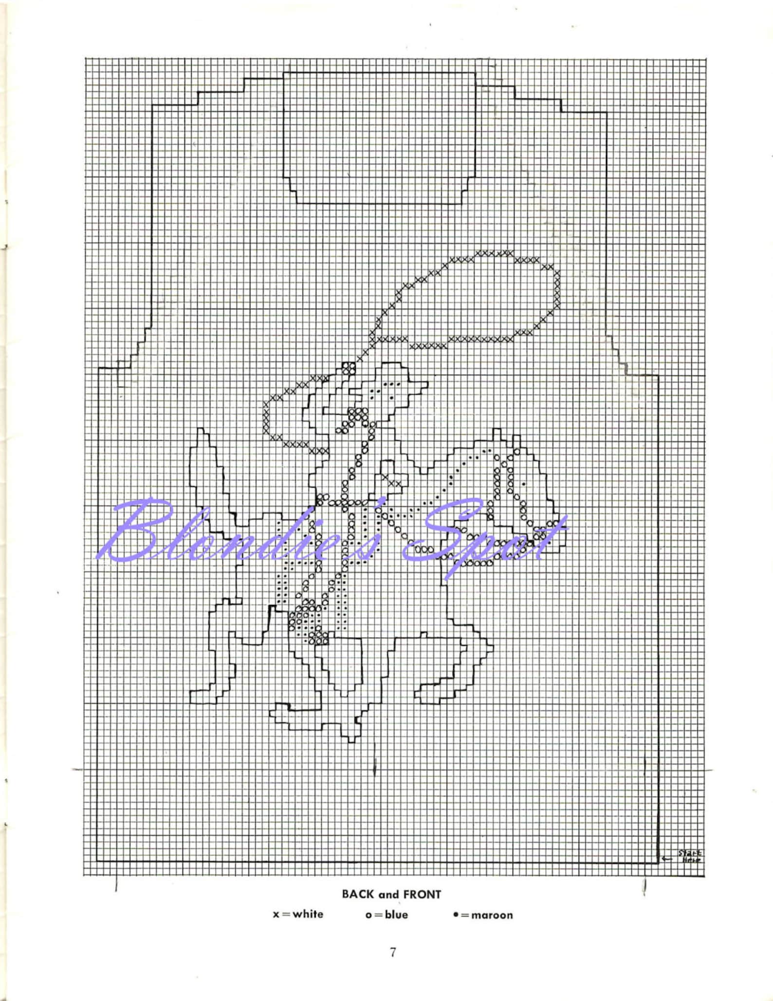 Rodeo Rider Sweater Knitting PATTERN Western Cowboy Rope | Etsy