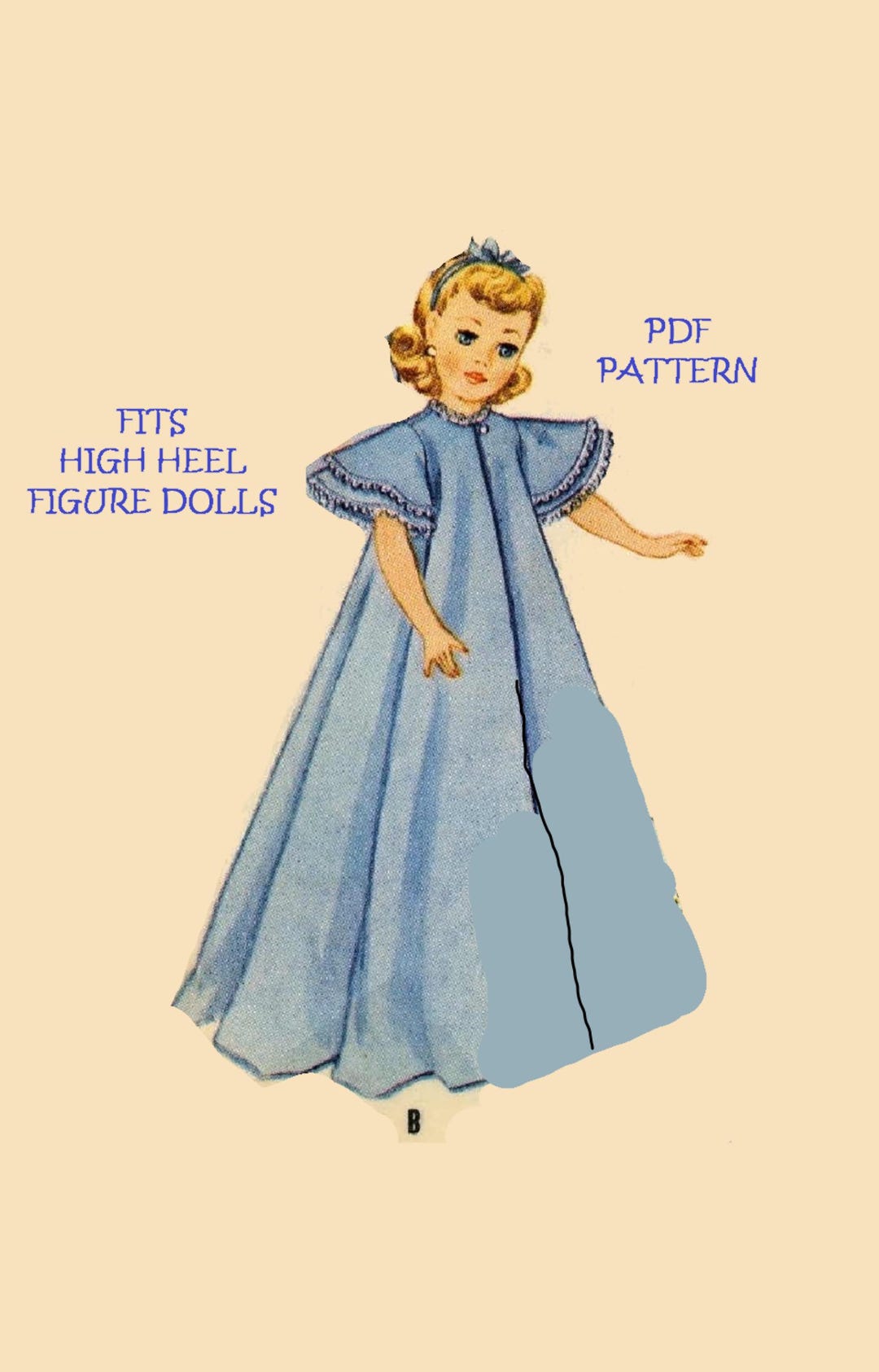 Old Fashion Doll Clothes Patterns 2342 - 20" Toni Sophisticate Cindy ...