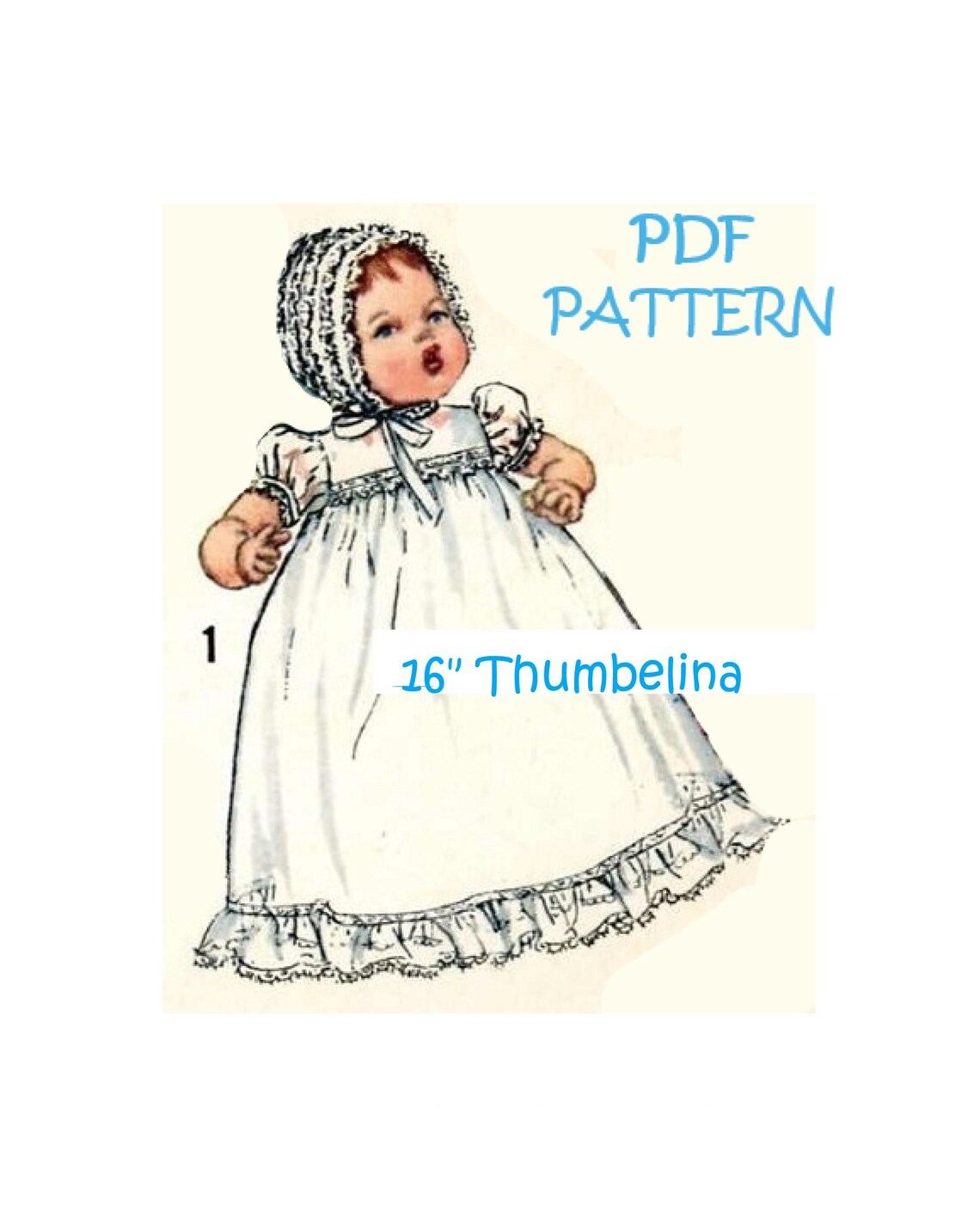 Retro Doll Outfit Patterns - Create Adorable Vintage Styles for 16 ...