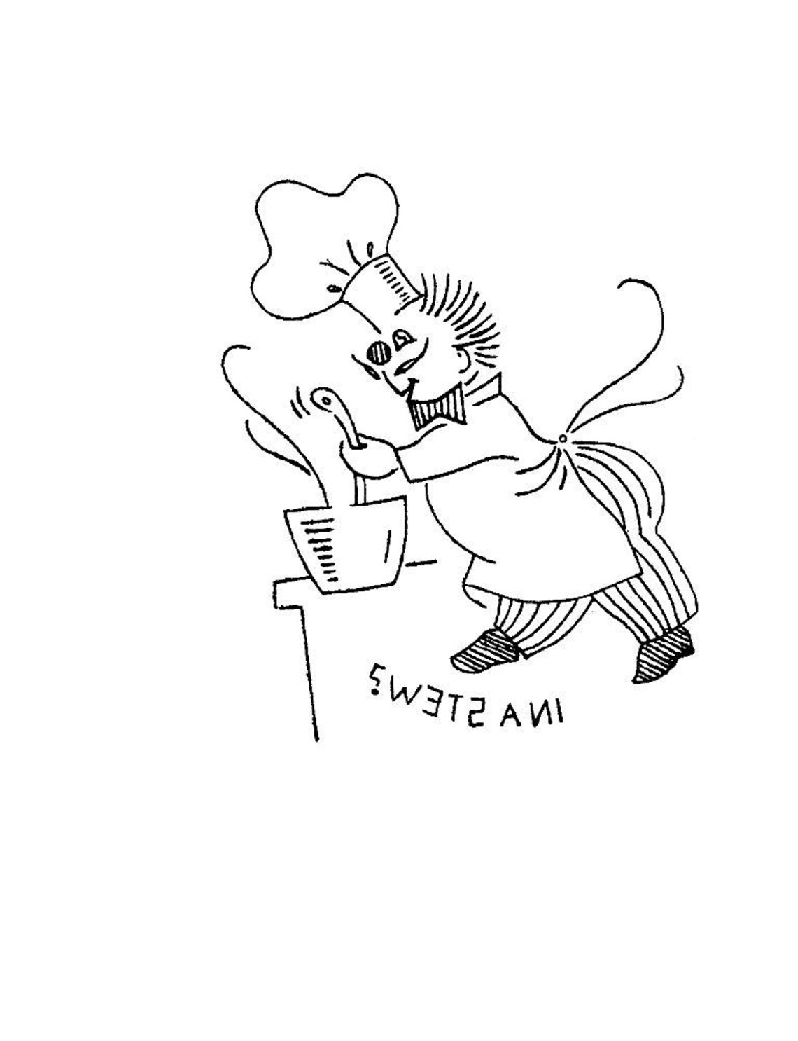 French Chef's for Hand Embroide'ared Dish Towels 244 a PDF File Emailed ...