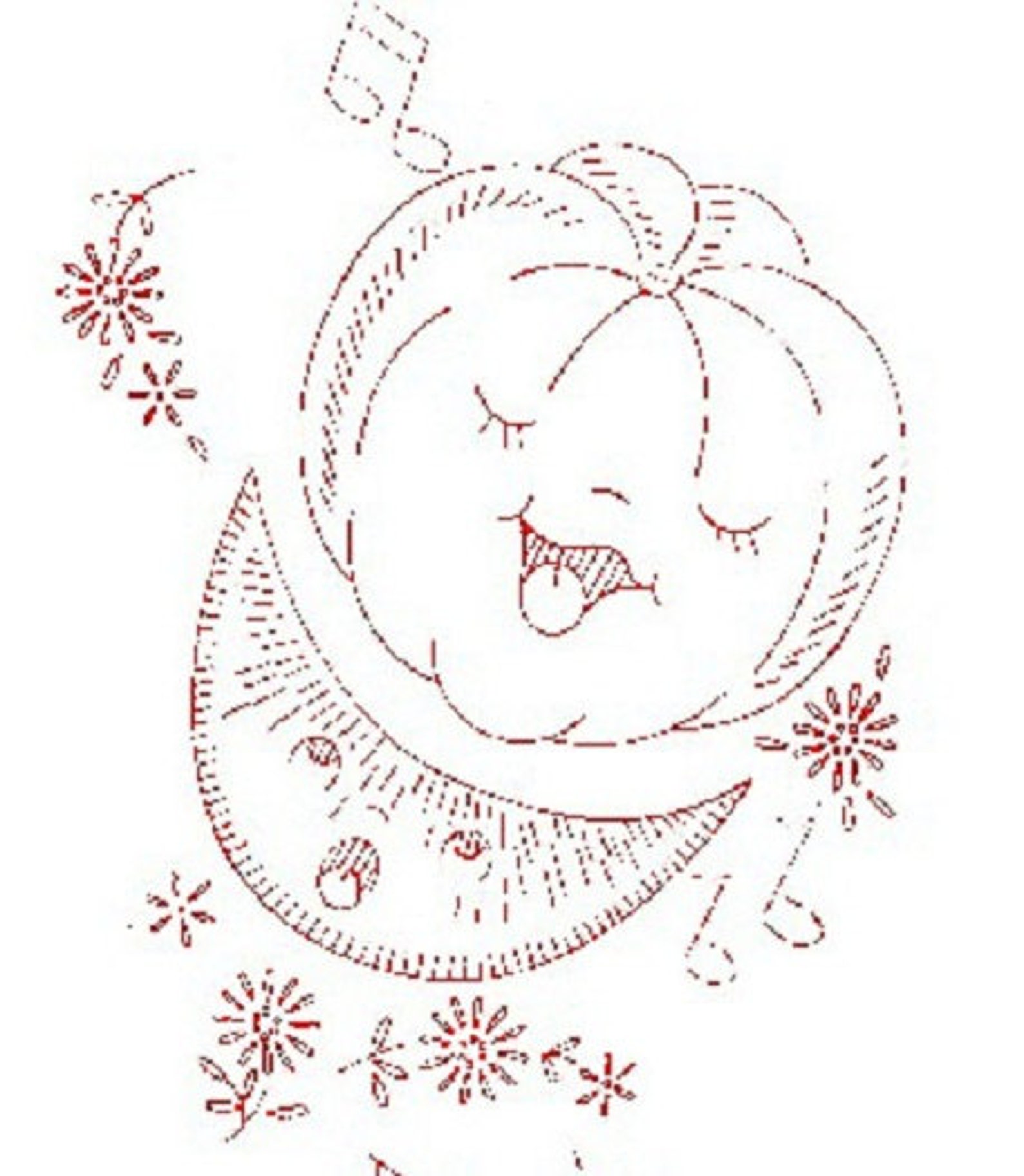 Digital Hand Embroidery Pattern 901 Animated Anthropomorphic - Etsy