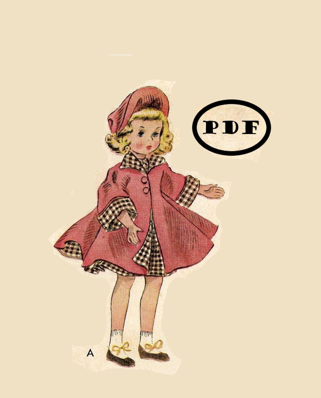 Doll Clothes Pattern 1717 for 18" Maggie Alice Wendy Kathy Annabelle ...