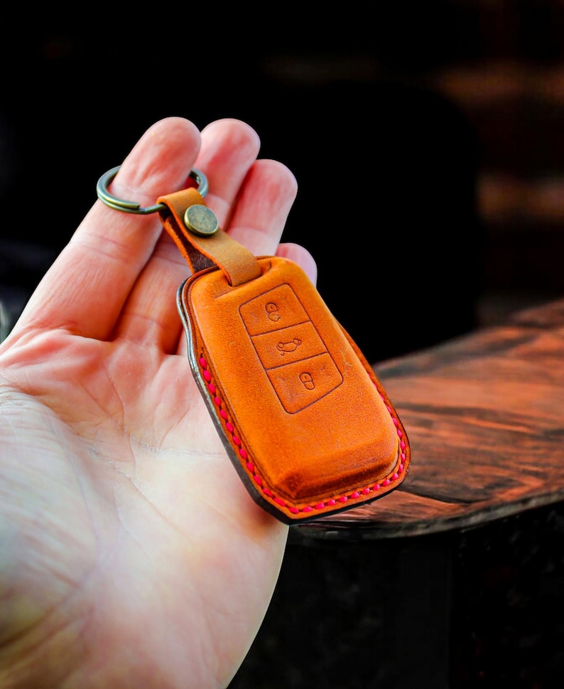 SEAT - Cupra Key Fob Cover Leon Superb Ateca Octavia Leather Key Fob ...