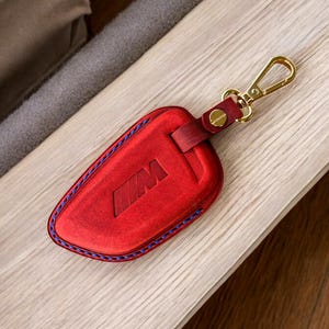 BMW I4 M50 / Edrive 40 Key Case – Handmade Leather Fob Cover for M240i ...