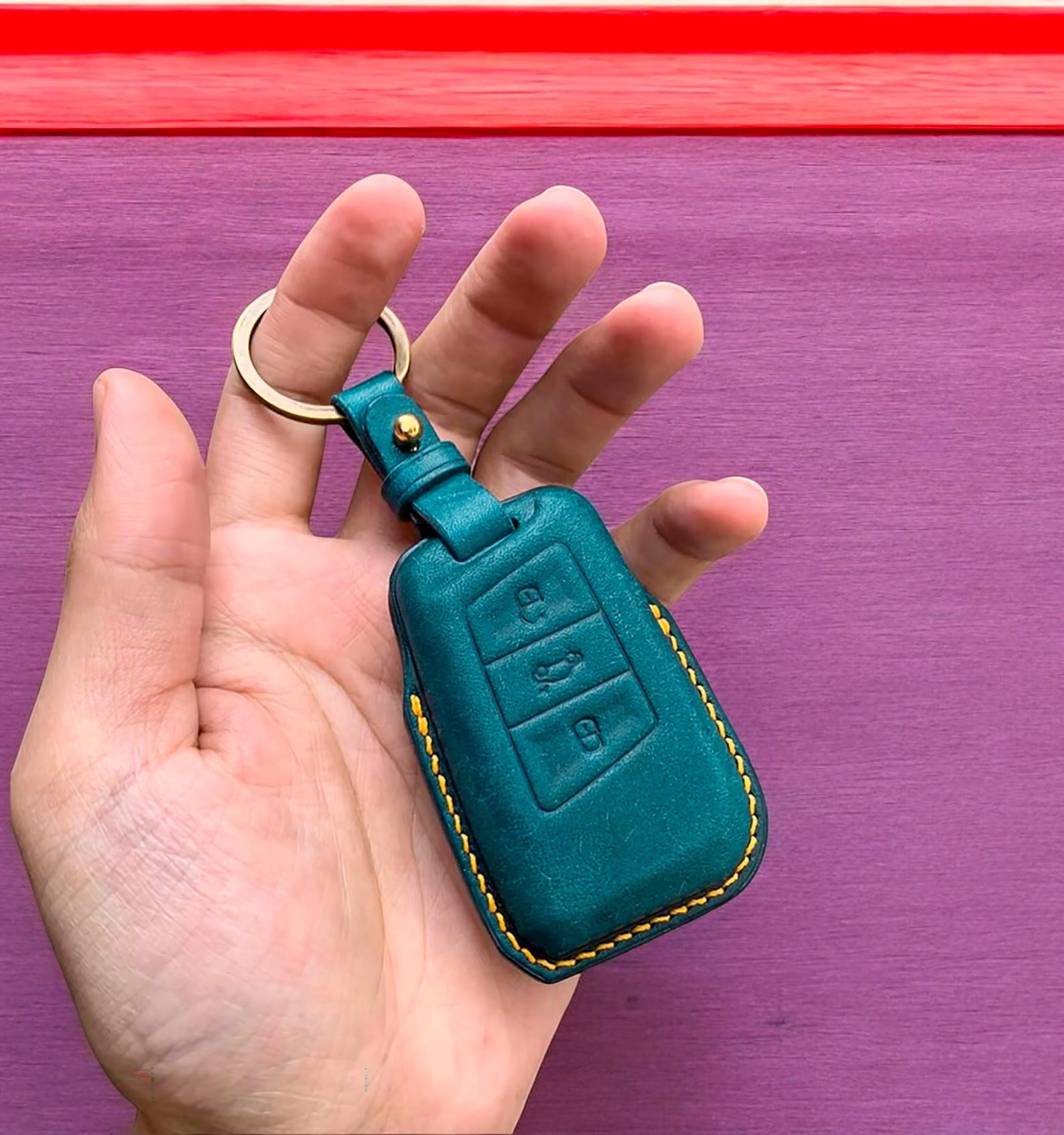 SEAT - Cupra Key Fob Cover Leon Superb Ateca Octavia Leather Key Fob ...