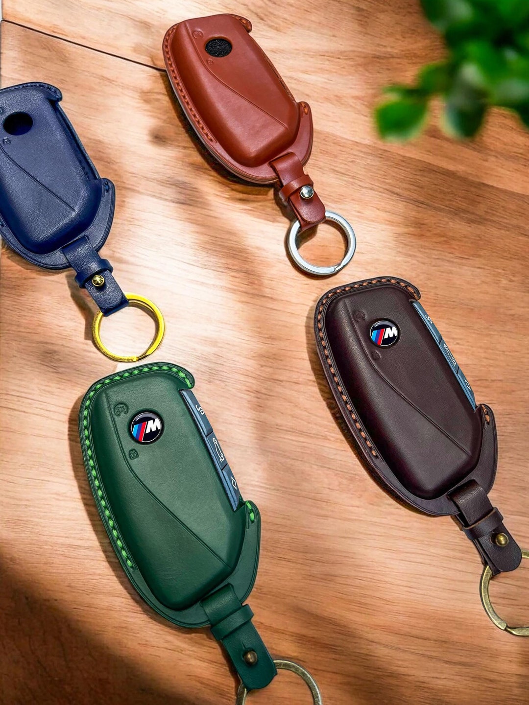 BMW X7 / I7 / Xi / XM / X5 / 7 Series Key Case – Handmade Leather Key ...
