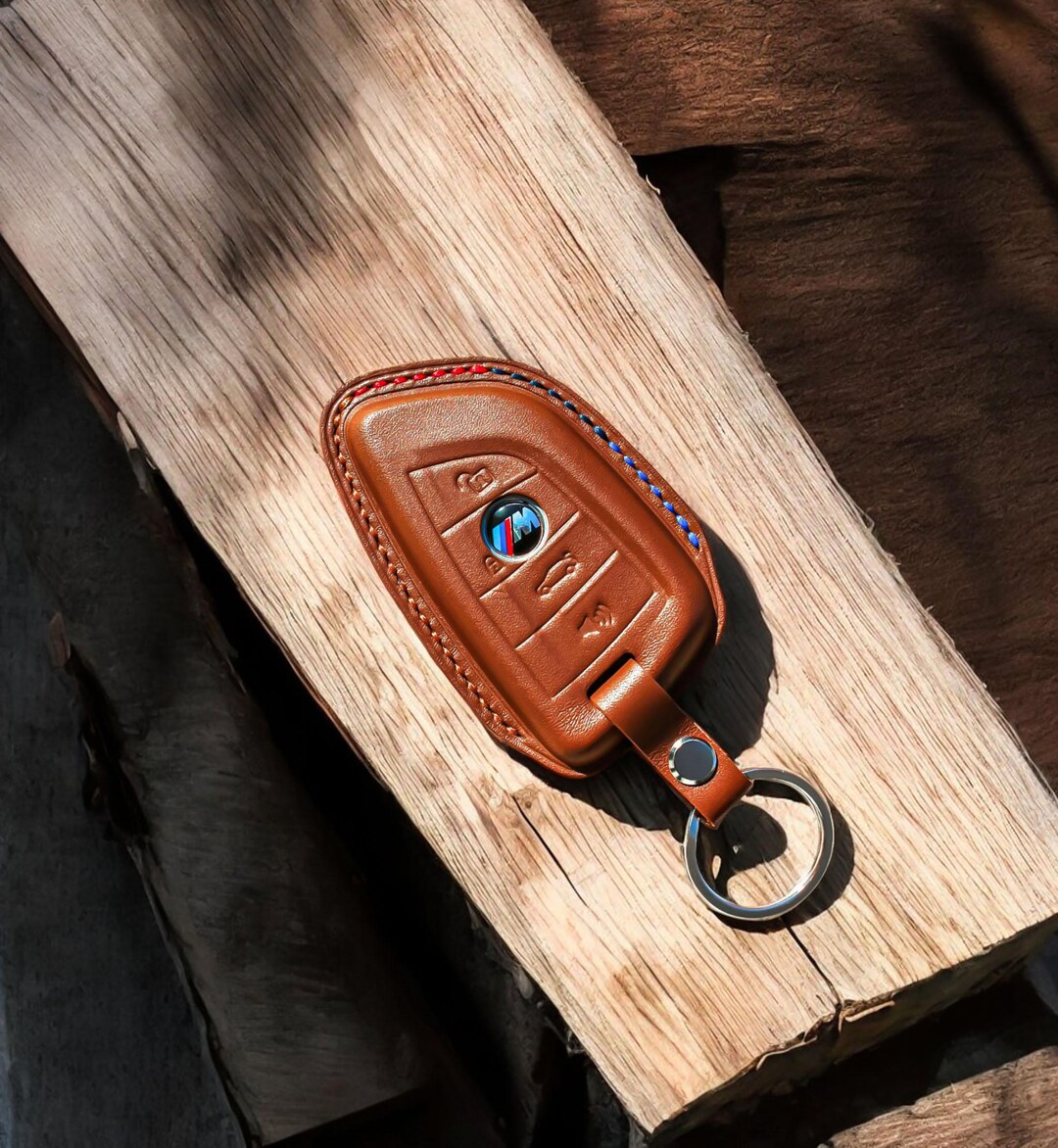 BMW G/F/X/M Series Key Case – Handmade Leather Fob Cover for G20, F15 ...