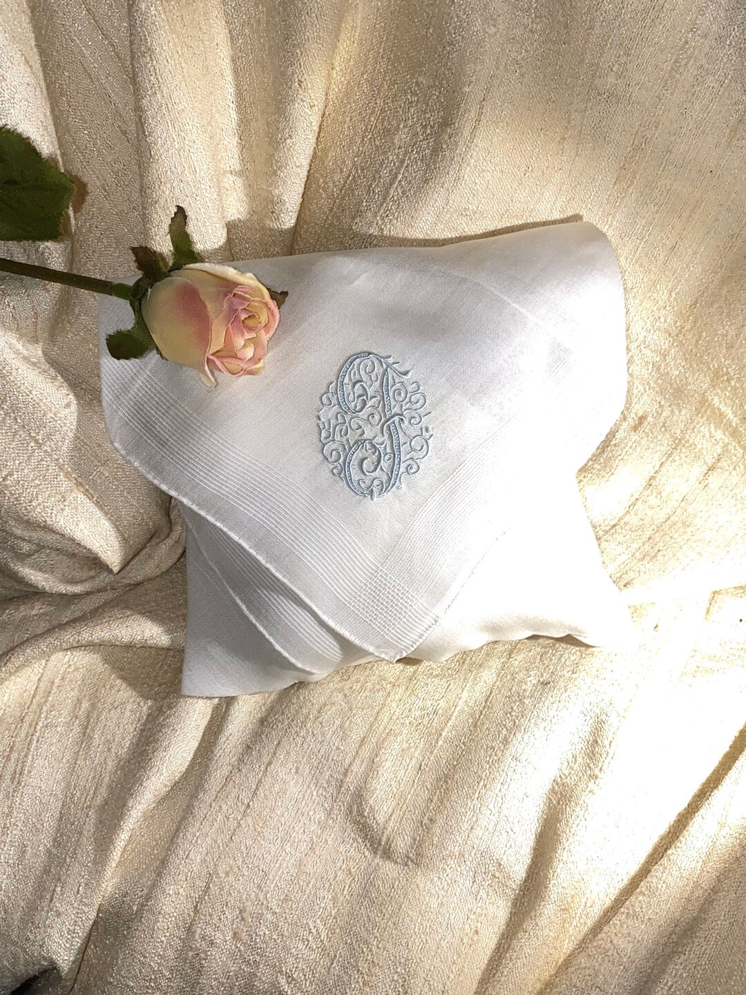 Handmade Sachet Something Blue Initial F Sachet Filled With Lavender ...