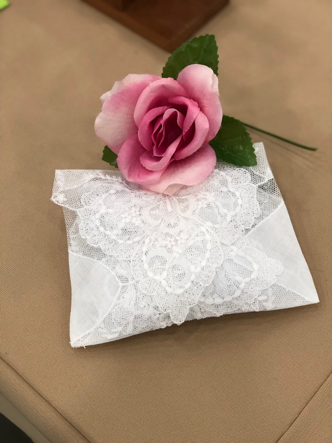 Handmade White Lace Sachet Filled With Lavender Buds. Great for ...