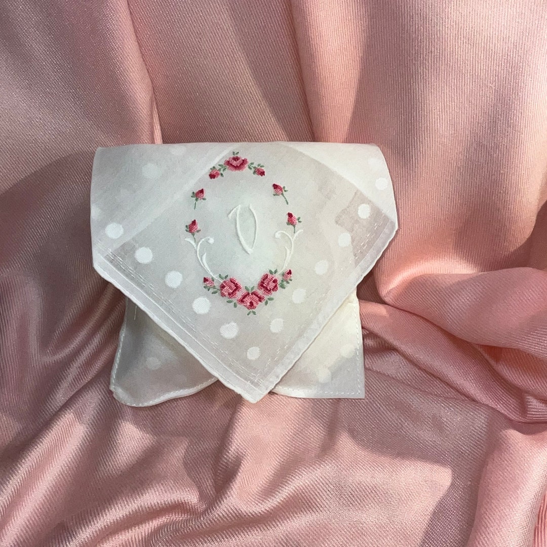 Handmade Sachet With Initial V Sachet Filled With Lavender Buds ...