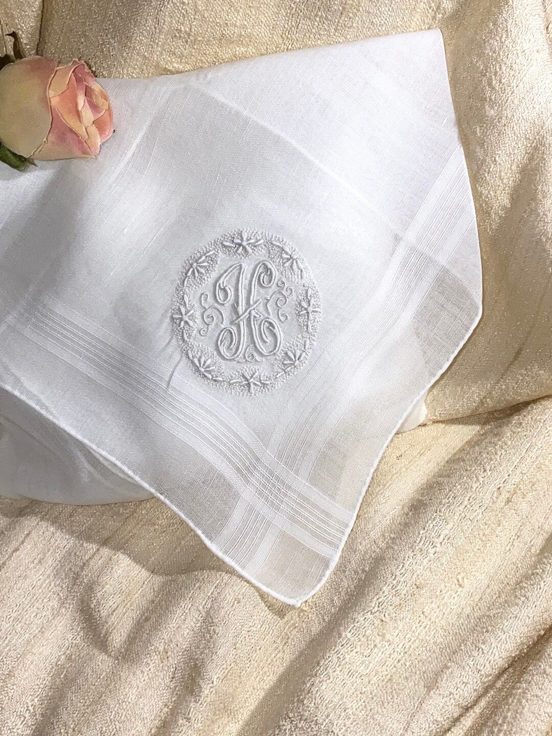 Handmade Initial H Sachet Filled With Lavender Buds. Housewarming Gift ...