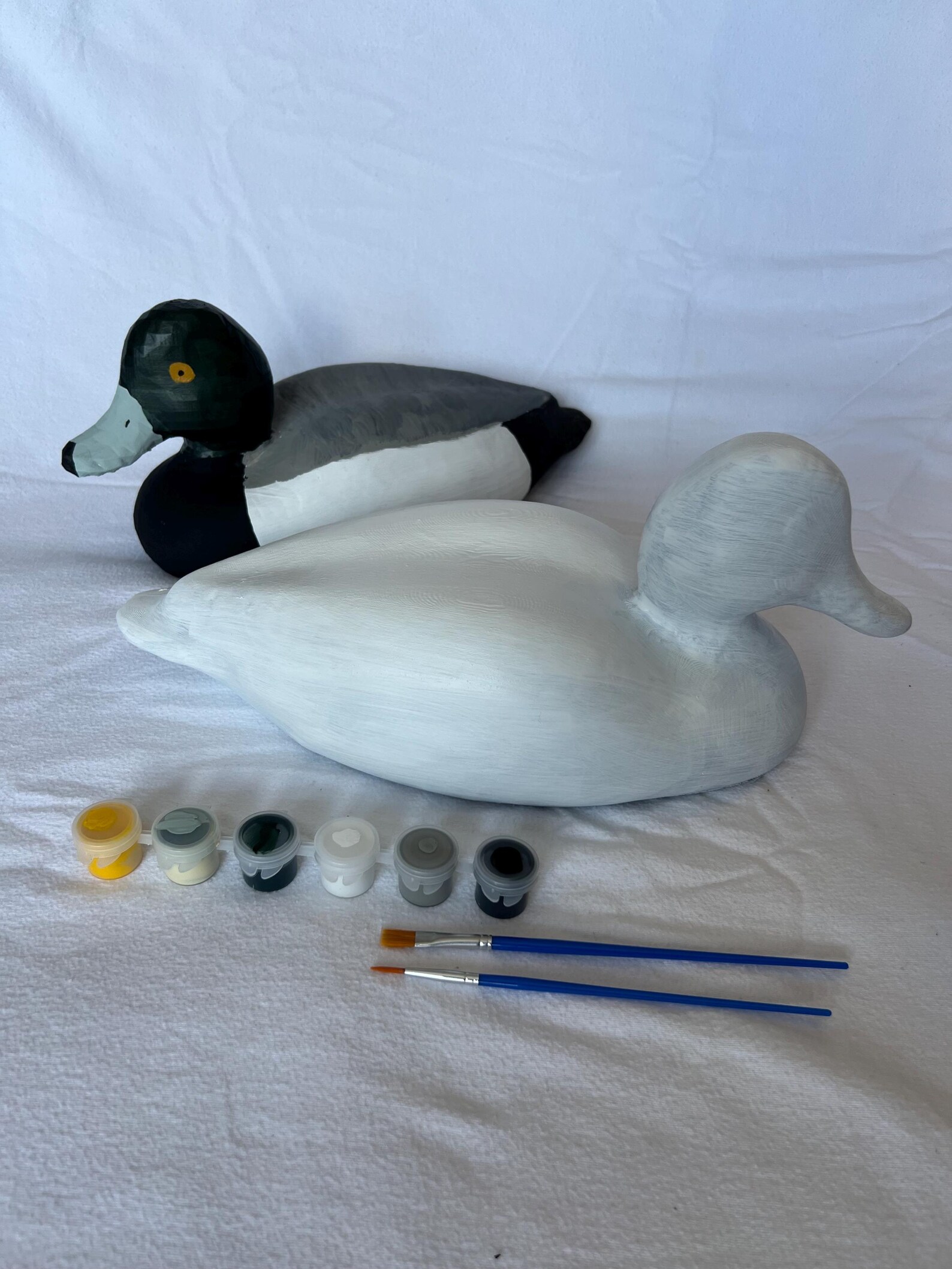 Paint-a-duck Kit - Bluebill (greater Scaup) - Etsy