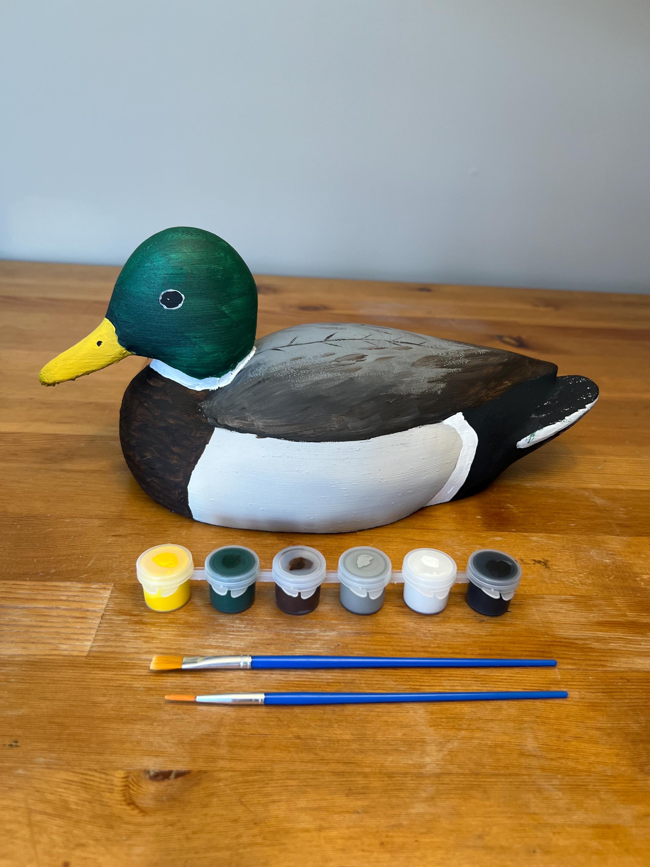 Paint-a-duck Kit - Mallard - Etsy