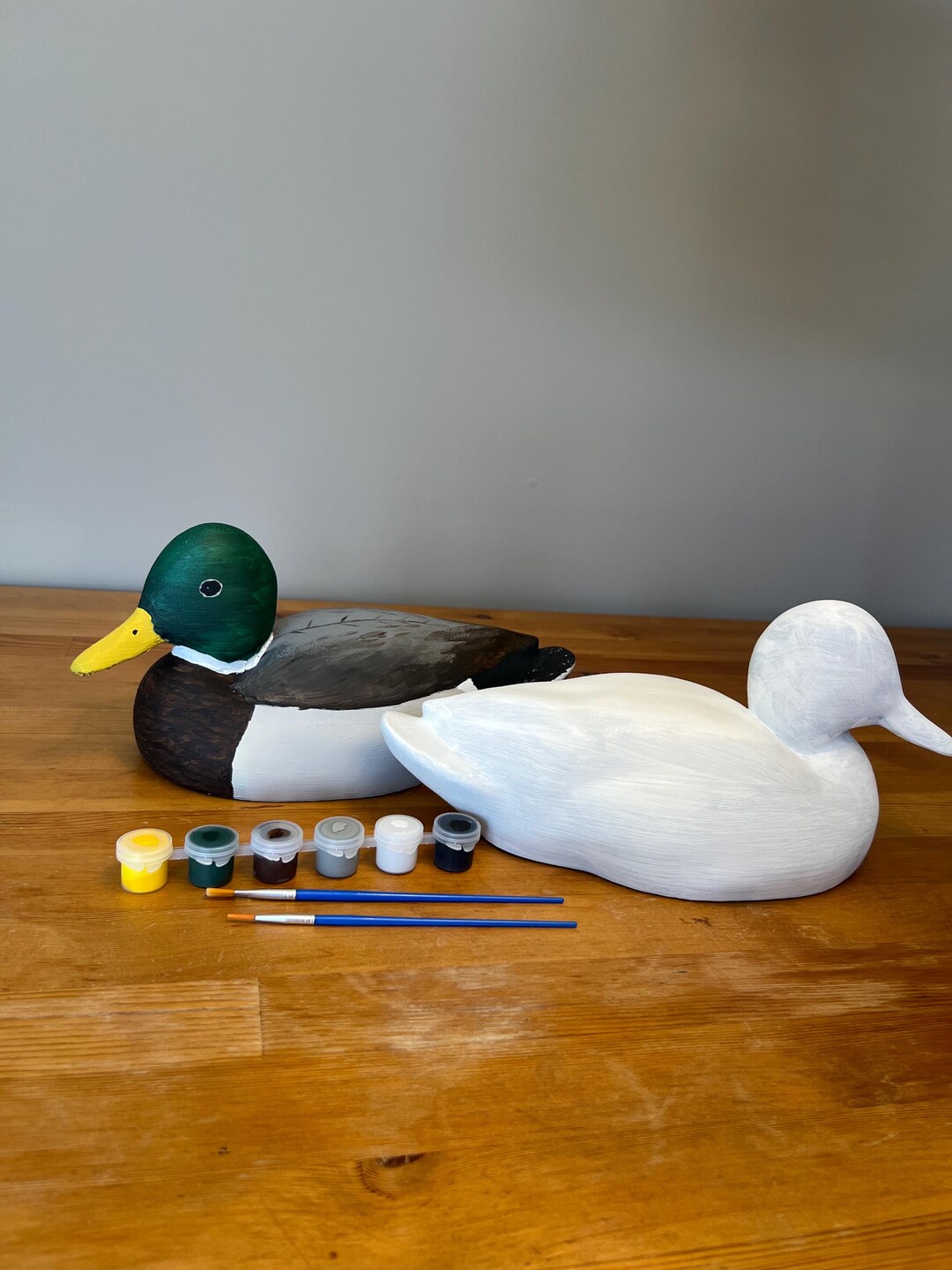 Paint-a-duck Kit - Mallard - Etsy