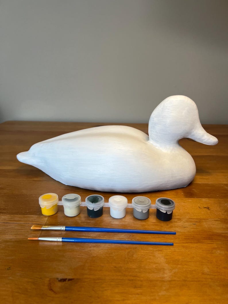 Paint-a-duck Kit - Bluebill (greater Scaup) - Etsy