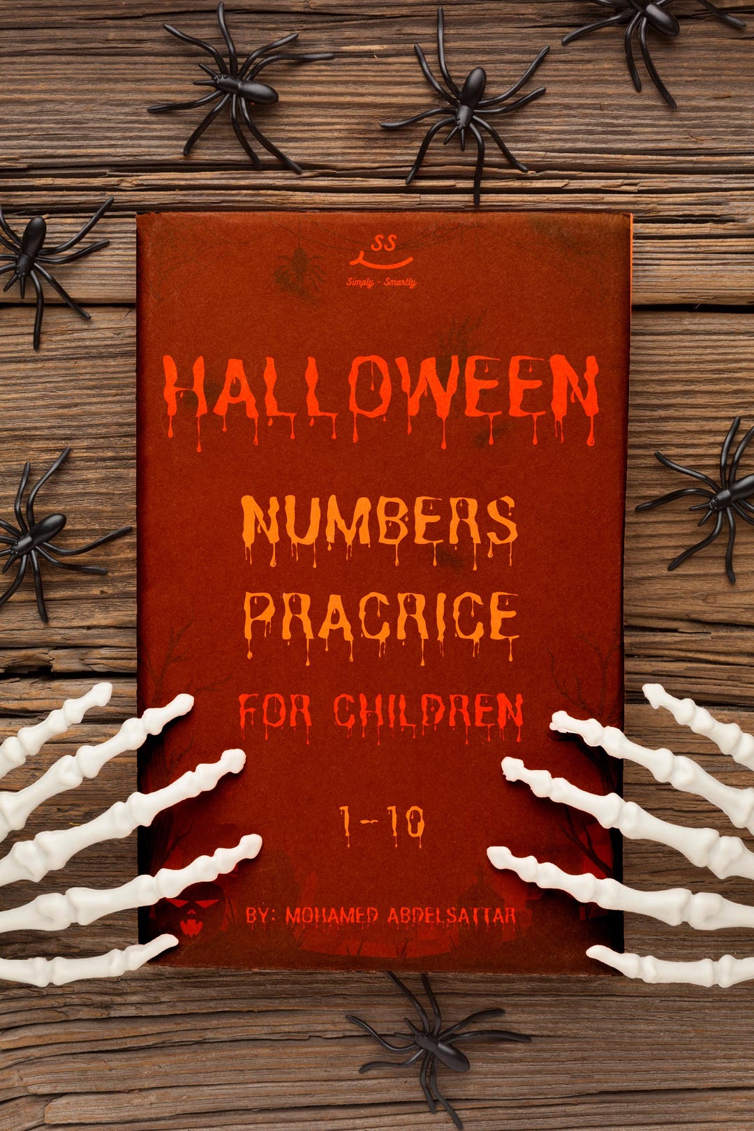 Hojas de trabajo de números imprimibles de Halloween del 1 al 10 para ...