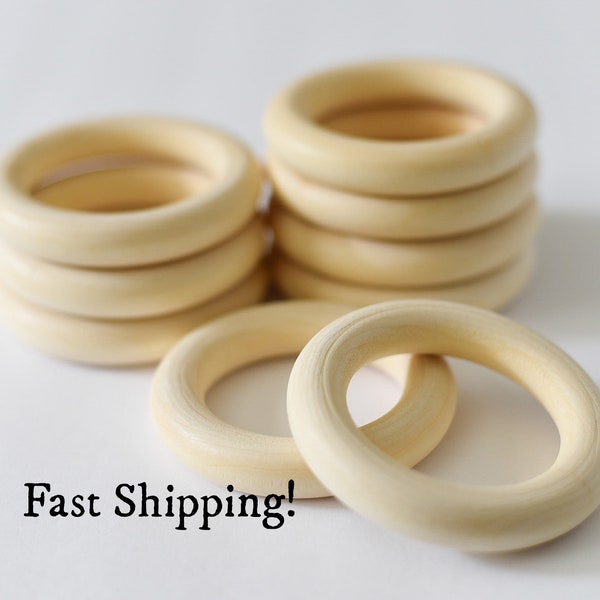 Wooden Rings - Etsy