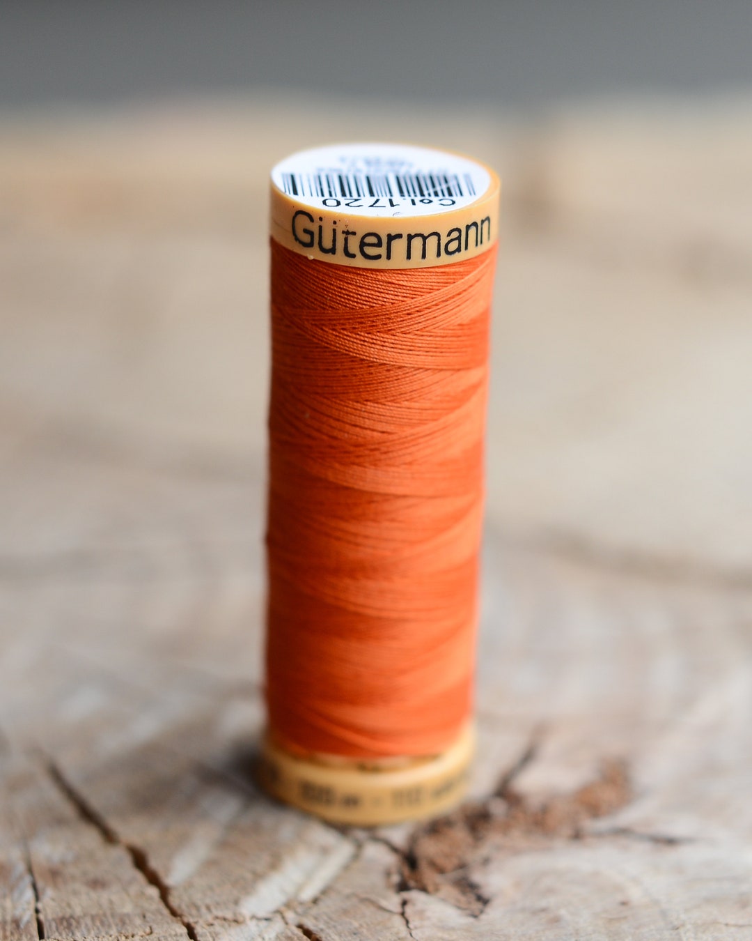 Sewing Thread Orange Cotton Thread One Spool 110 Yds - Etsy