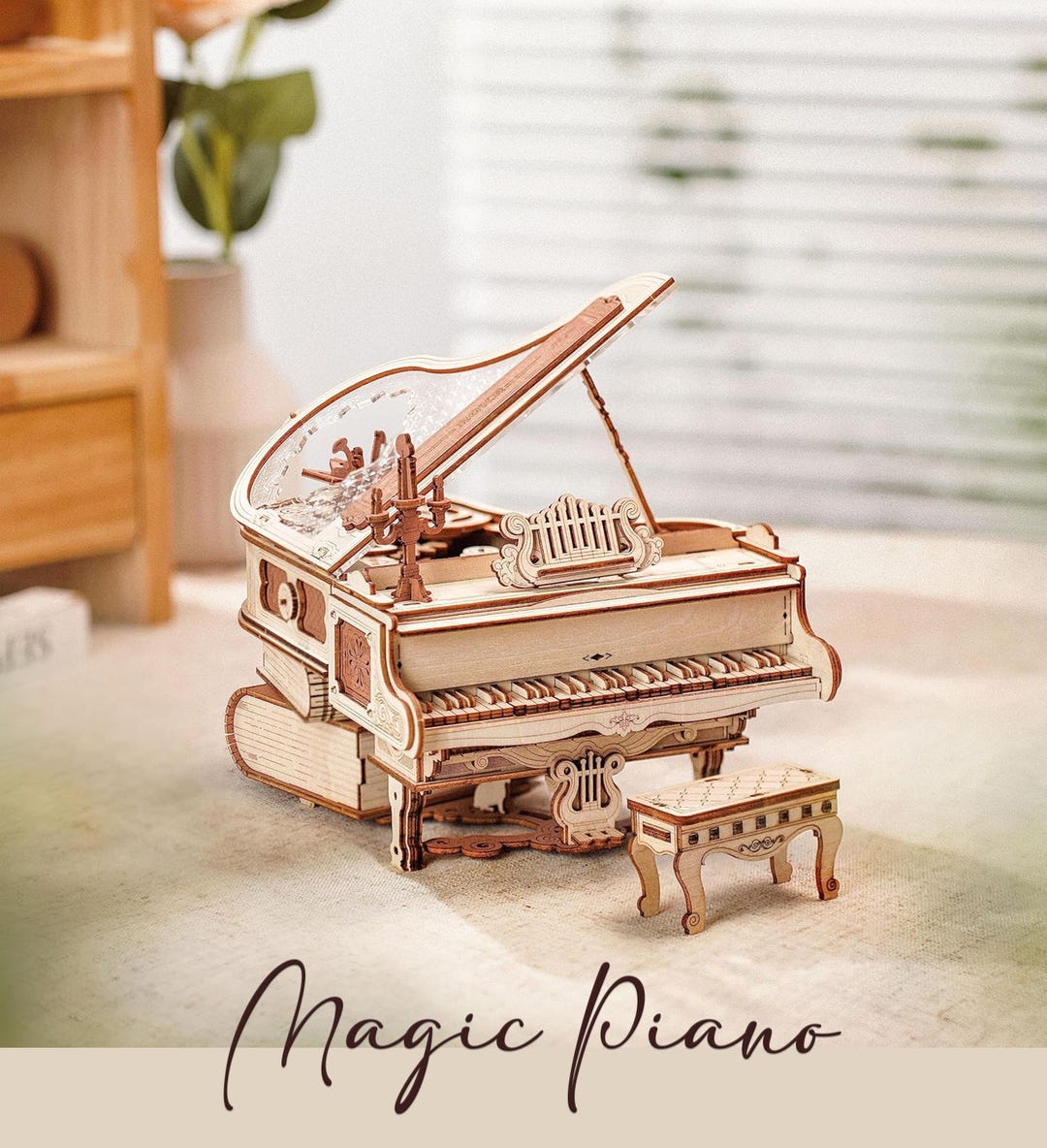 Miniature Music Box Craft Kit for Kids Teens Adults by Rolife ...