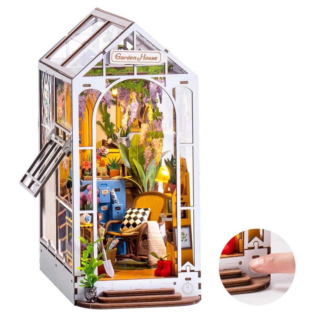 3D Miniature House Craft Kit for Kids Teens Adults by Rolife Montessori ...